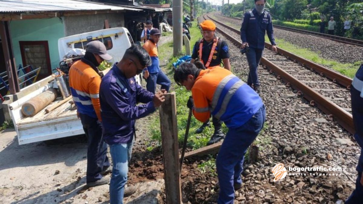 KAI Tutup Perlintasan Sebidang di Tanah Sareal untuk Tingkatkan Keselamatan